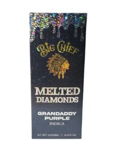 BIG CHIEF MELTED DIAMONDS DISPO - GRANDADDY PURPLE (2G) - Imperial NYC